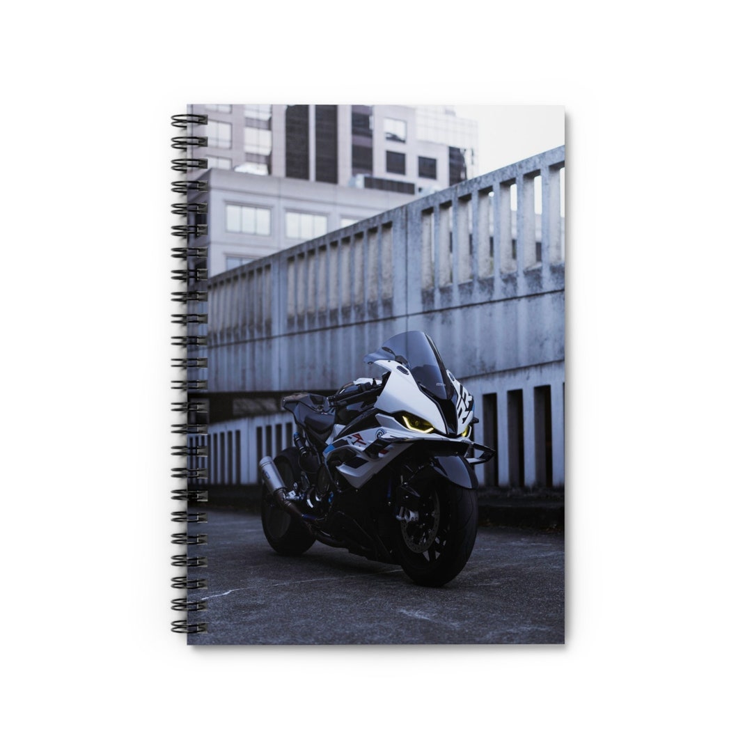 BMW S1000RR Drag Spec Motorcycle Spiral Notebook - Etsy