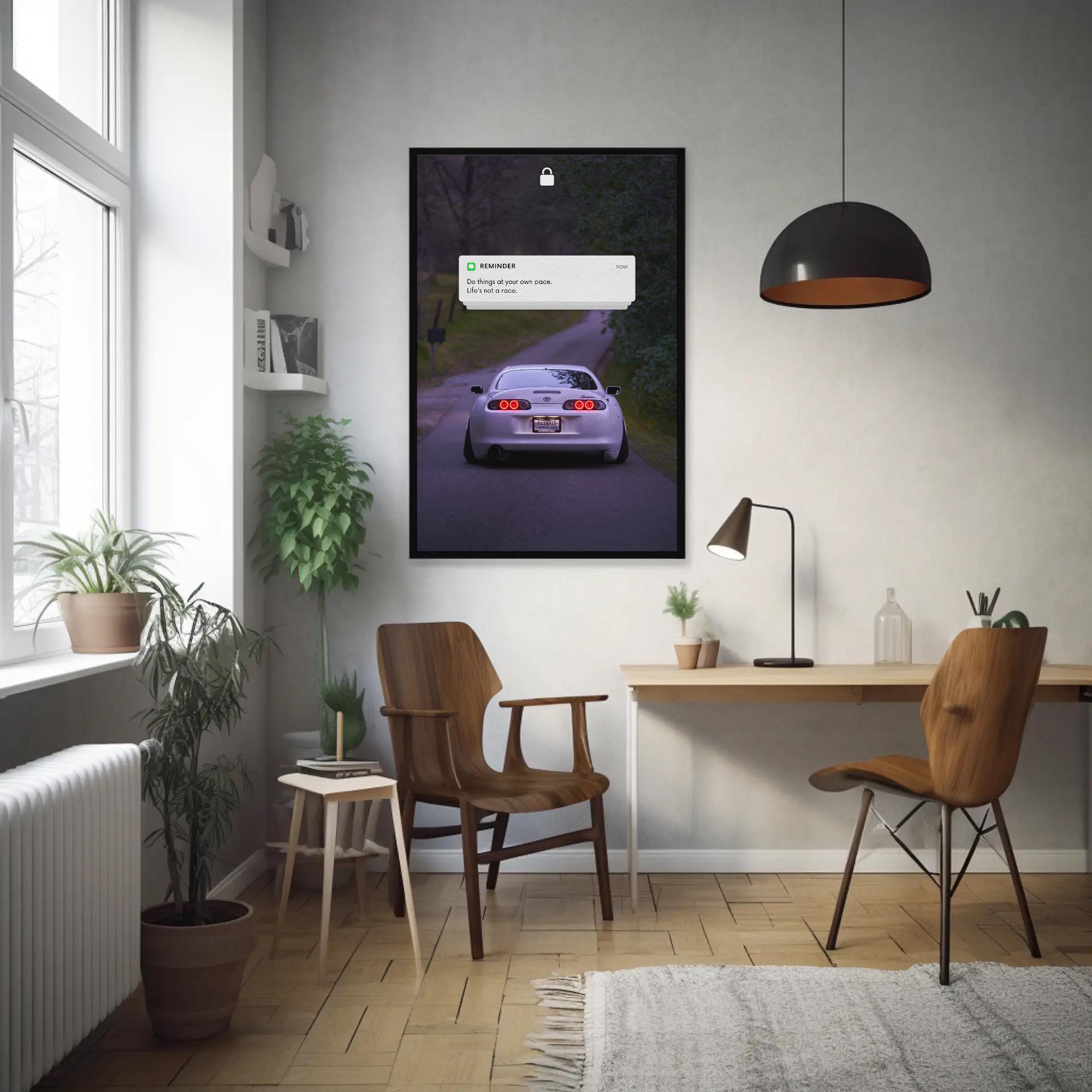 Motivational Poster Toyota Supra Mk4 Inspiring Text #001 - Etsy