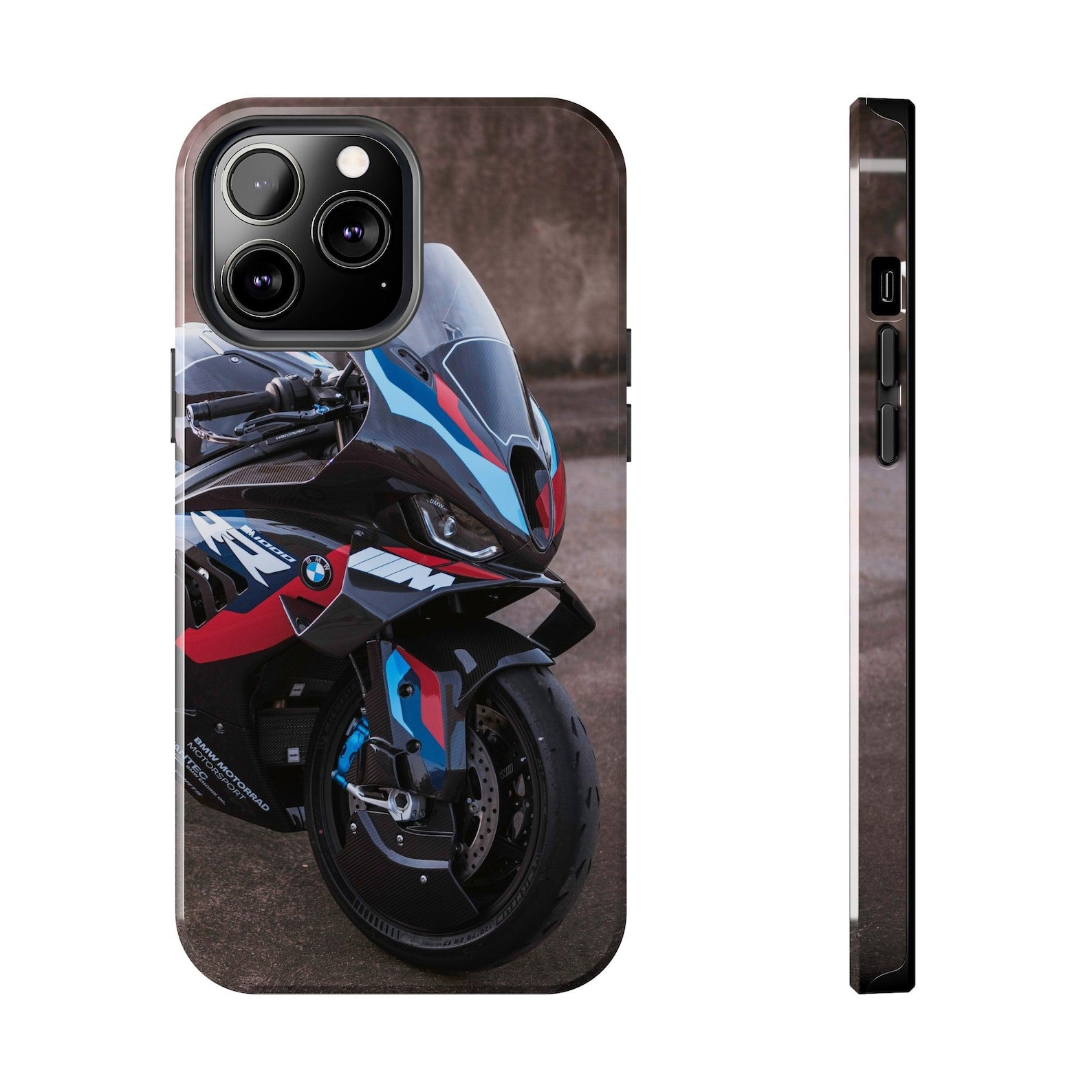 BMW M1000RR Motorcycle iPhone Case and Galaxy Phone Case - Durable and ...