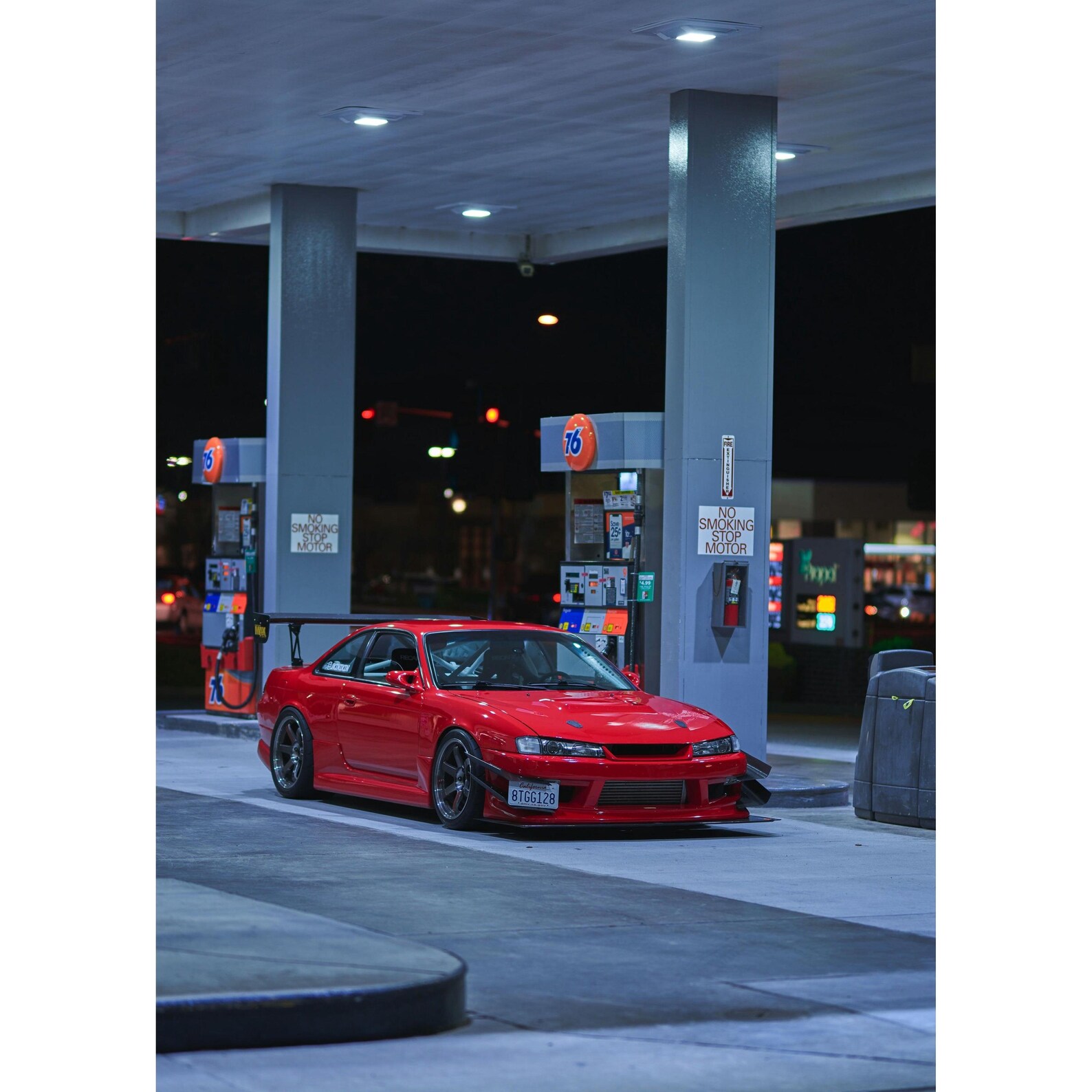 Nissan 240sx S14 Kouki Automotive Car Poster #018 - 8k+ Ultra ...
