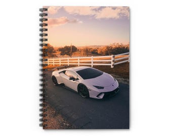 Nissan 240sx S13 Silvia Automotive Spiral Notebook #002 - 6"x8" - Back ...