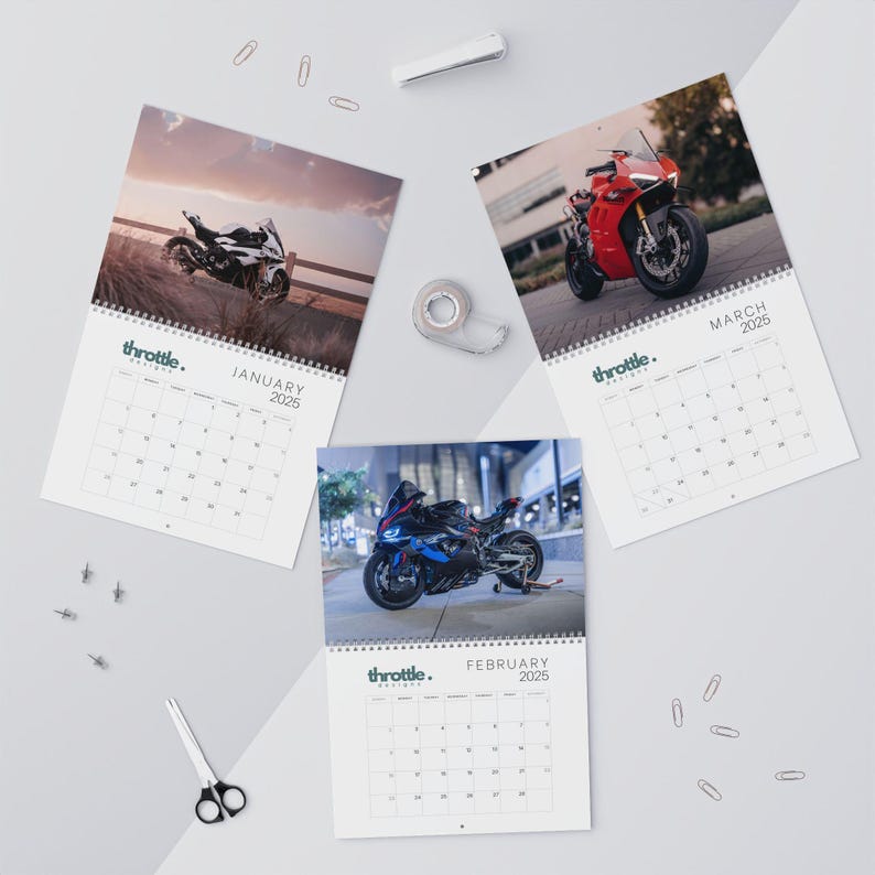 Ultimate 2025 Sportbike Motorcycle Experience Calendar V4 - Etsy