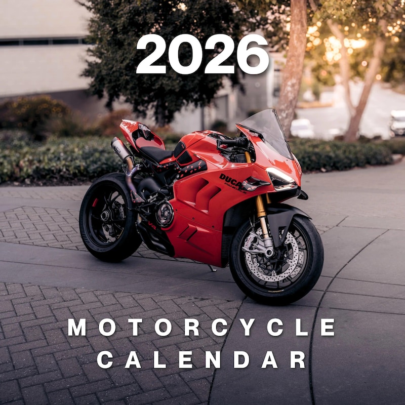 Motorcycle Calendars 2026 - Etsy