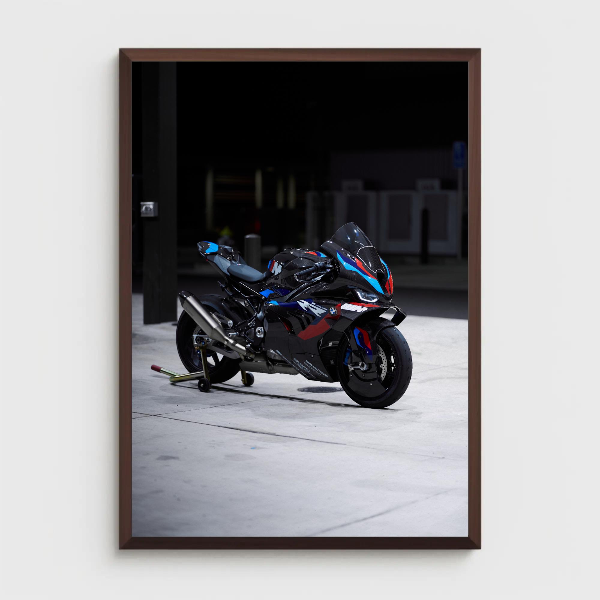BMW M1000RR Motorcycle Poster #019 - 8k+ Ultra Resolution Wall Art ...