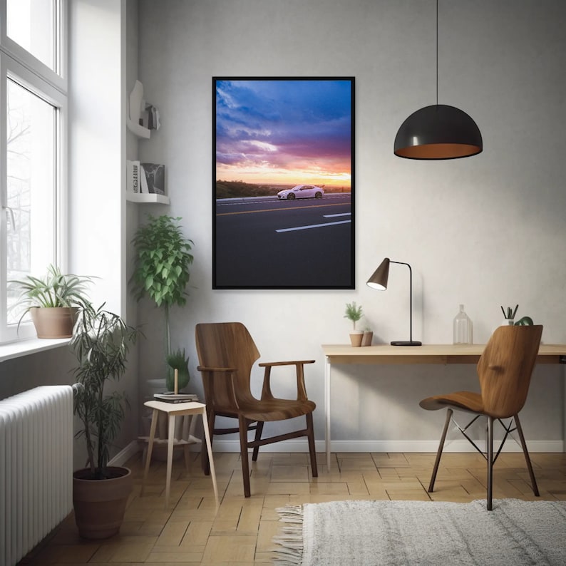 Scion FRS GR86 JDM Satin Poster High Resolution JDM Poster Sunset Jdm ...