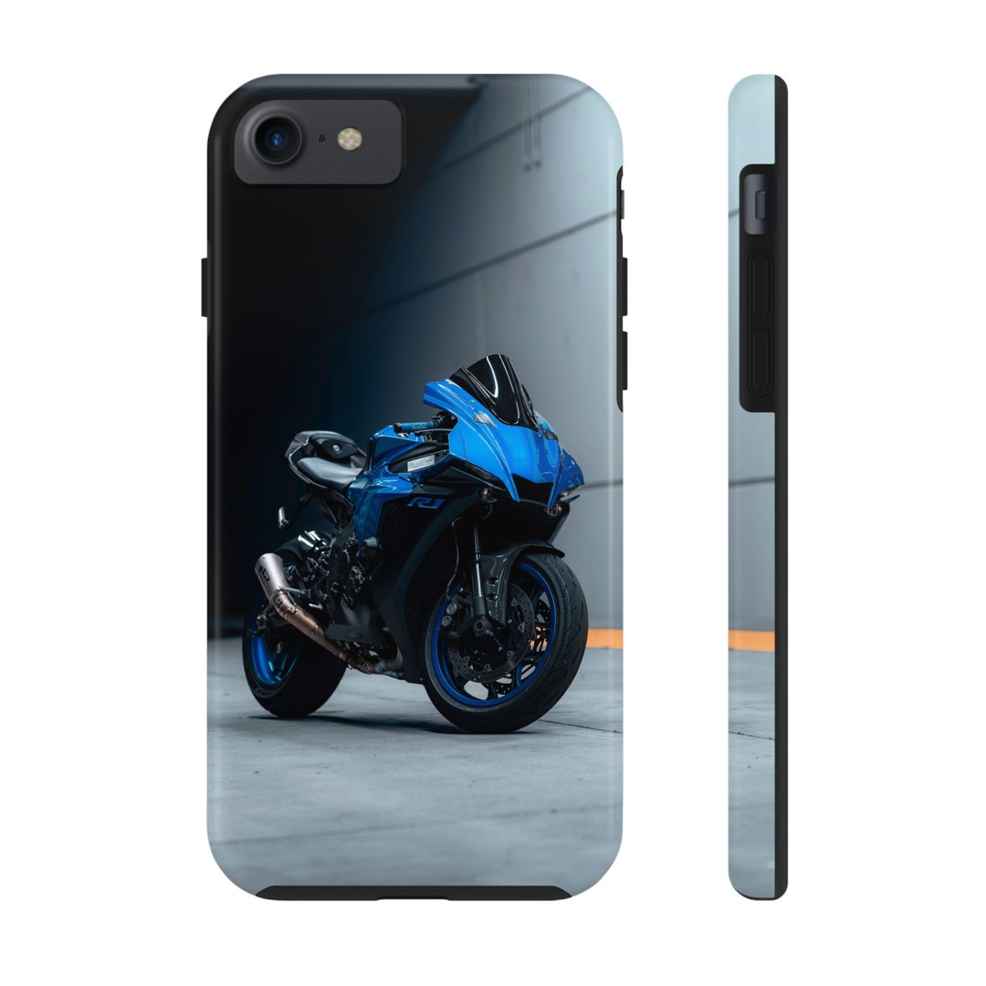 Yamaha R1 Motorcycle iPhone Case - iPhone Tough Series - Supersport ...