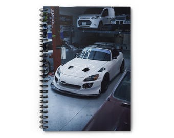 Nissan 240sx S13 Silvia Automotive Spiral Notebook #002 - 6"x8" - Back ...