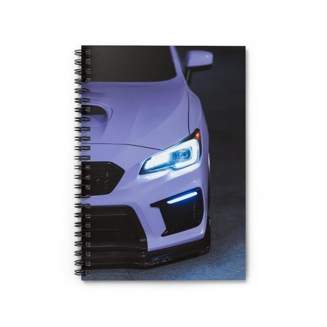 Subaru WRX Automotive Spiral Notebook #020 - 6"x8" - Back to School ...