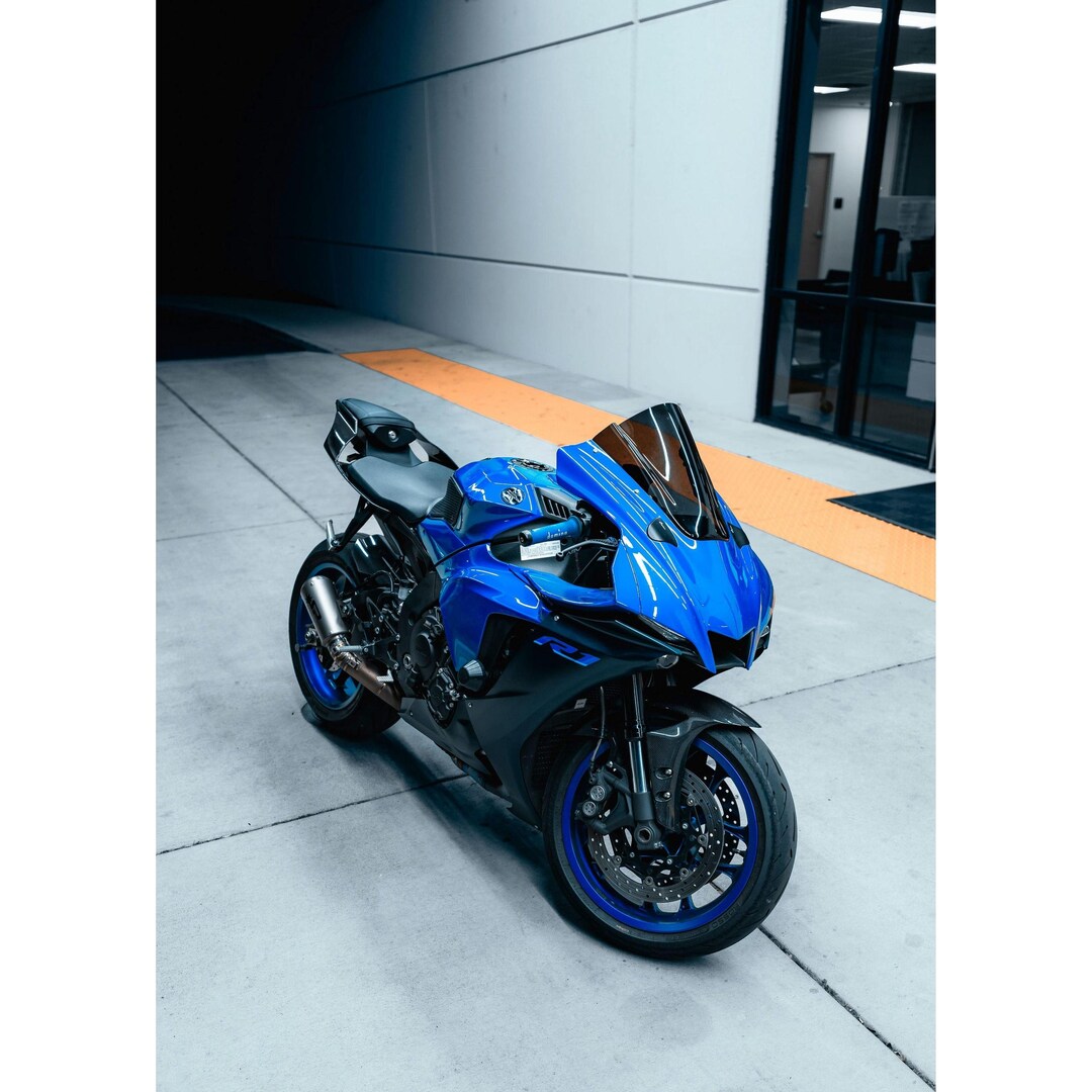 Yamaha R1 Motorcycle Poster #014 - High Resolution Wall Art- Home Decor ...
