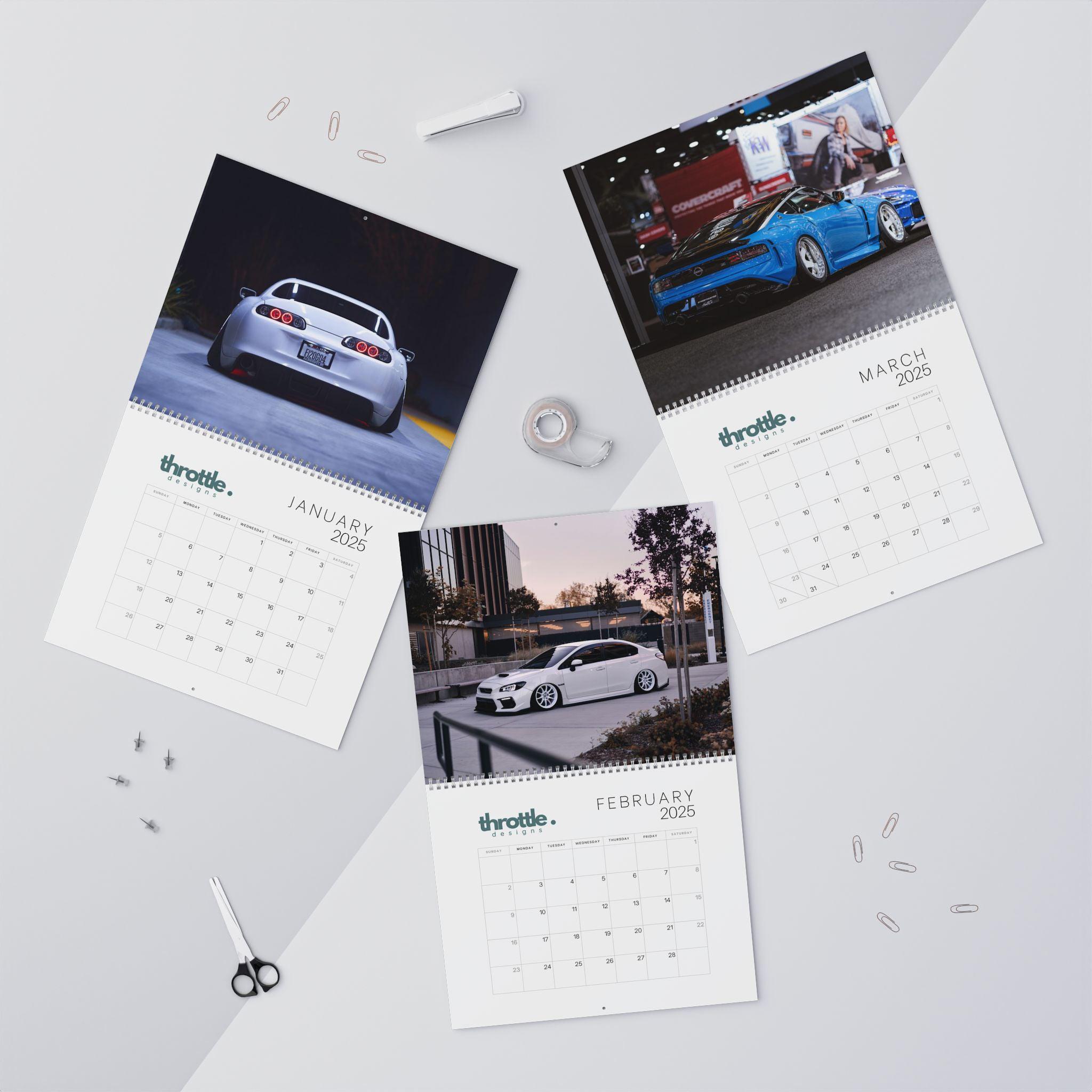 2025 JDM Automotive Car Calendar V3 - Ultra HD Resolution Images ...
