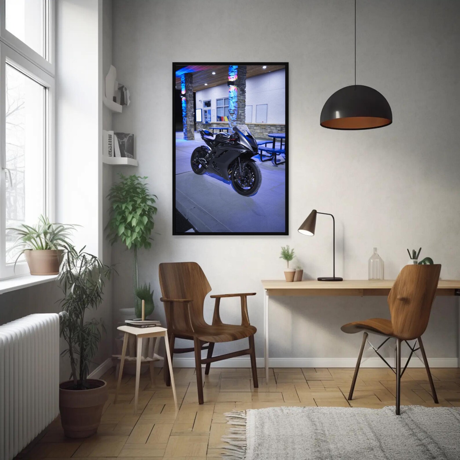 Yamaha R6 Motorcycle Poster #008 - 8k+ Ultra Resolution Wall Art- Home ...