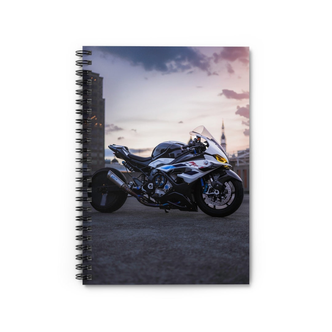BMW S1000RR Drag Spec Motorcycle Spiral Notebook - Etsy