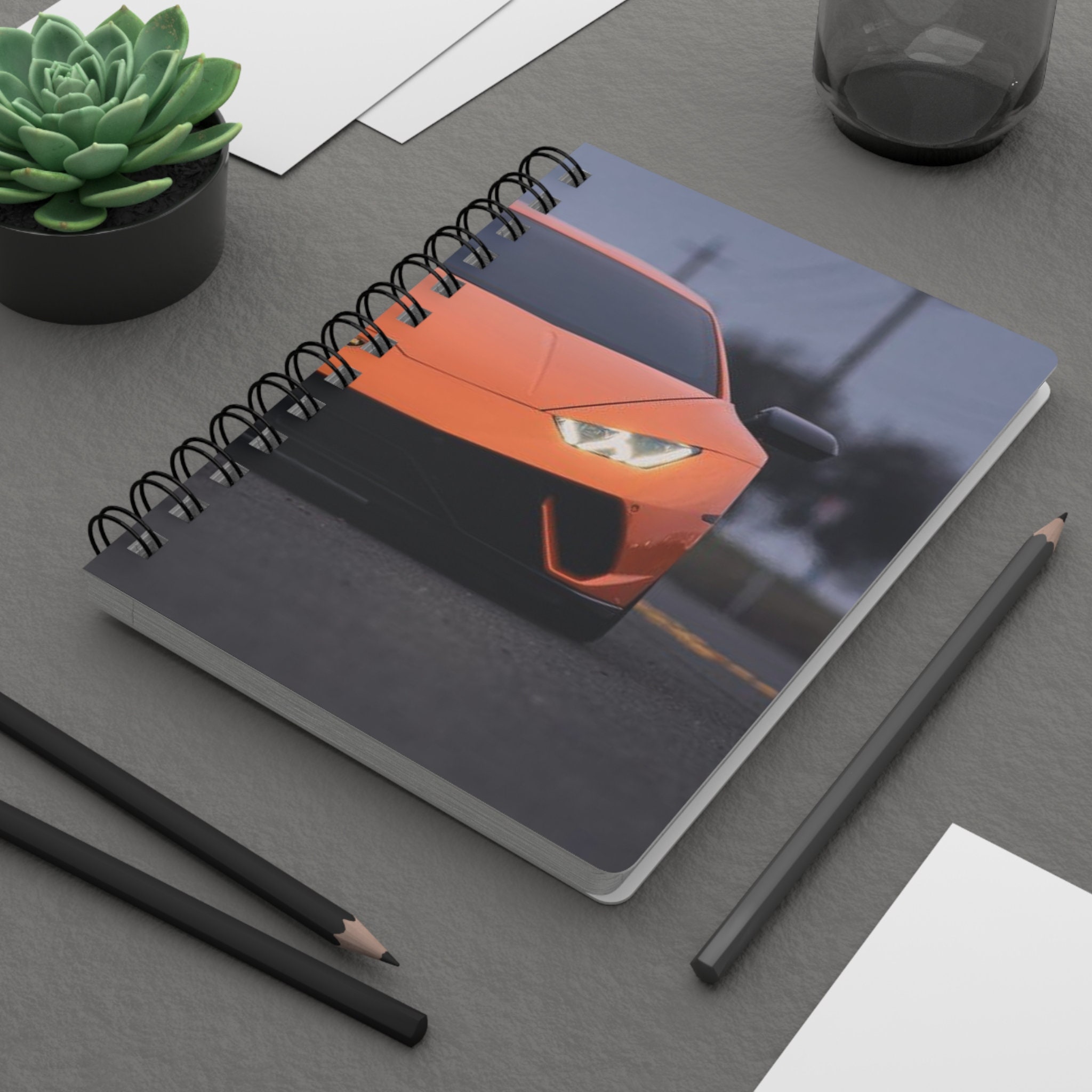 Lamborghini Huracan Exotic Car Automotive High Gloss Spiral Bound ...
