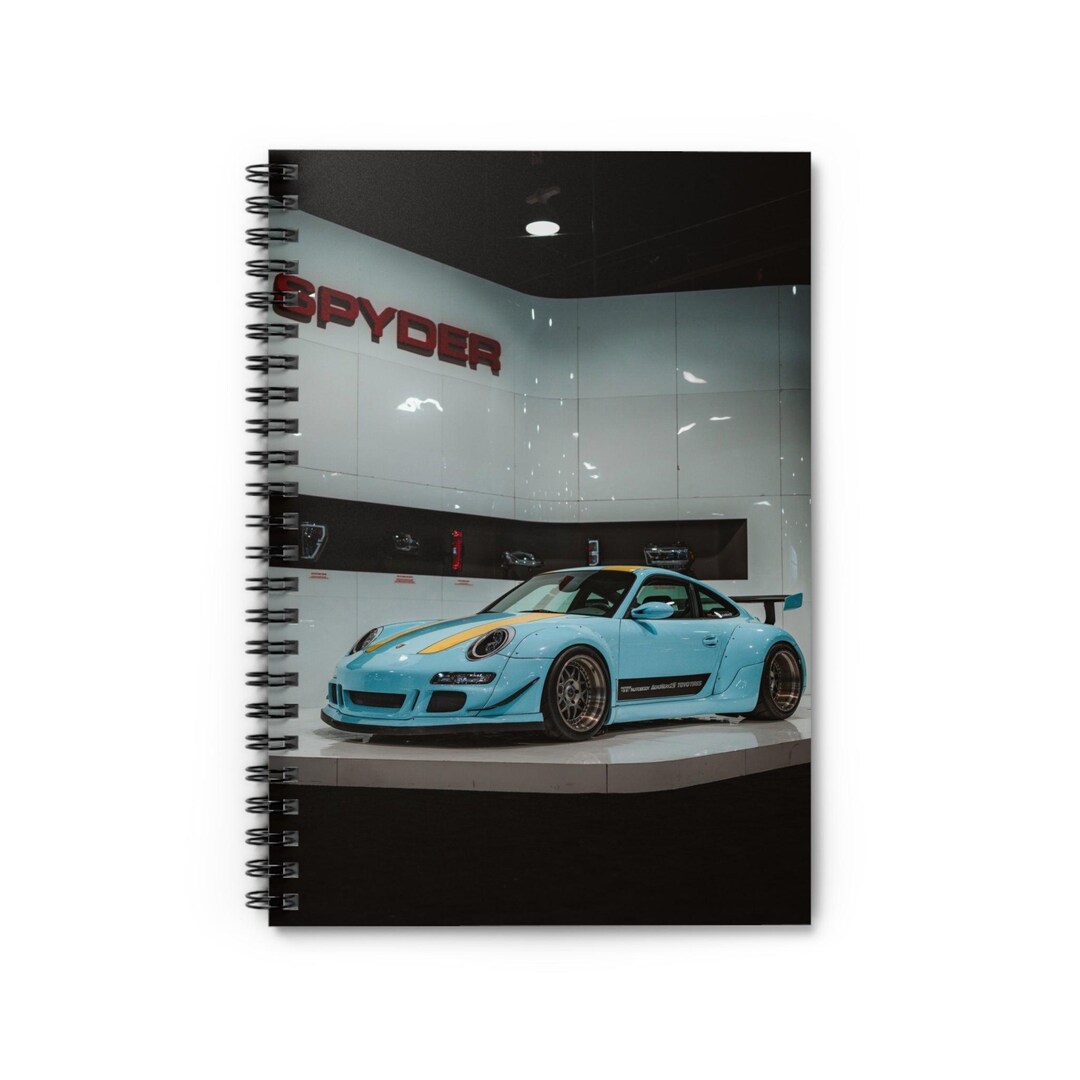 Porsche 911 Carrera 4 Automotive Spiral Notebook #005 - 6"x8" - Back to ...