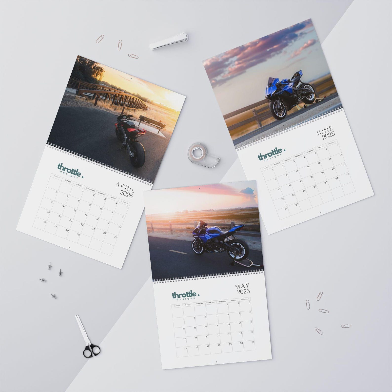 2025 Sportbike Motorcycle Calendar V1 - Ultra HD Resolution Images ...