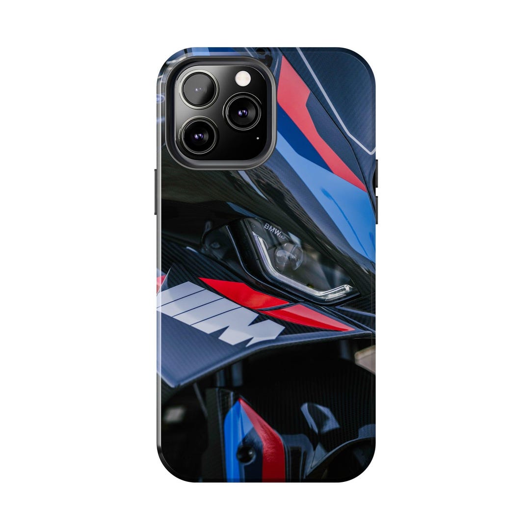 BMW M1000RR Motorcycle iPhone Case and Galaxy Phone Case - Durable and ...