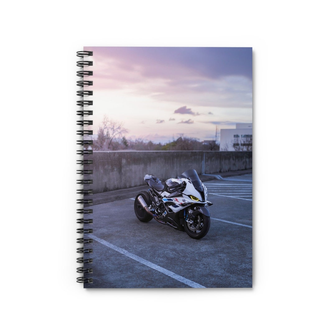 BMW S1000RR Drag Spec Motorcycle Spiral Notebook - Etsy