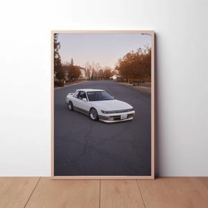 Nissan 240sx S13 Silvia Automotive Car Poster #007 - 8k+ Ultra ...