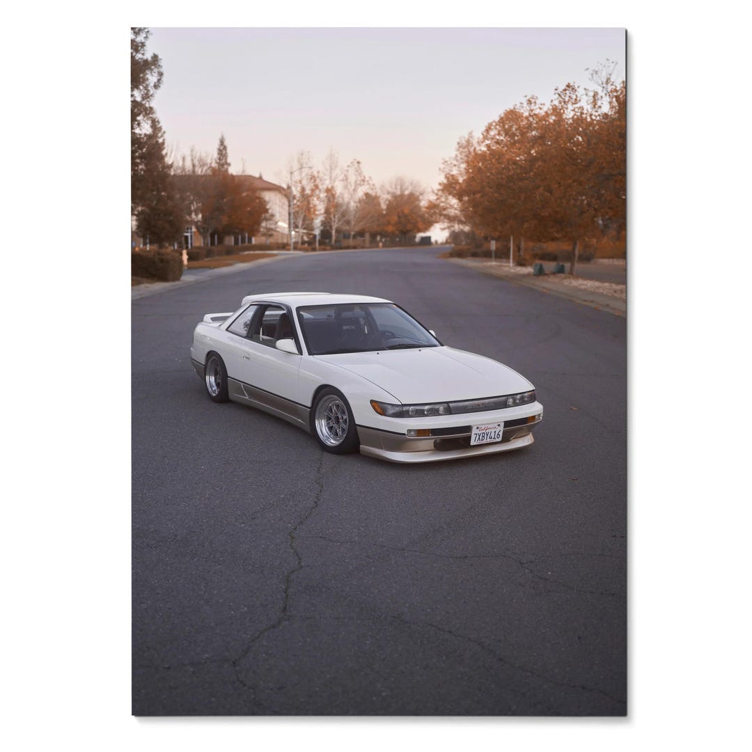 Nissan 240sx S13 Silvia Automotive Car Poster #007 - 8k+ Ultra ...