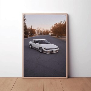 Nissan 240sx S13 Silvia Automotive Car Poster #007 - 8k+ Ultra ...