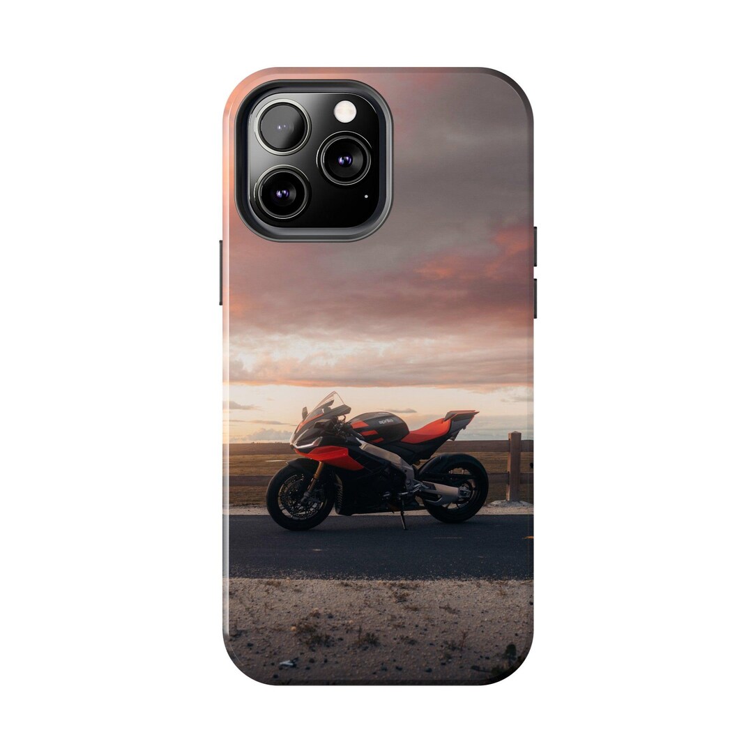 Aprilia RSV4 1100 Factory Motorcycle iPhone Case and Galaxy Phone Case ...