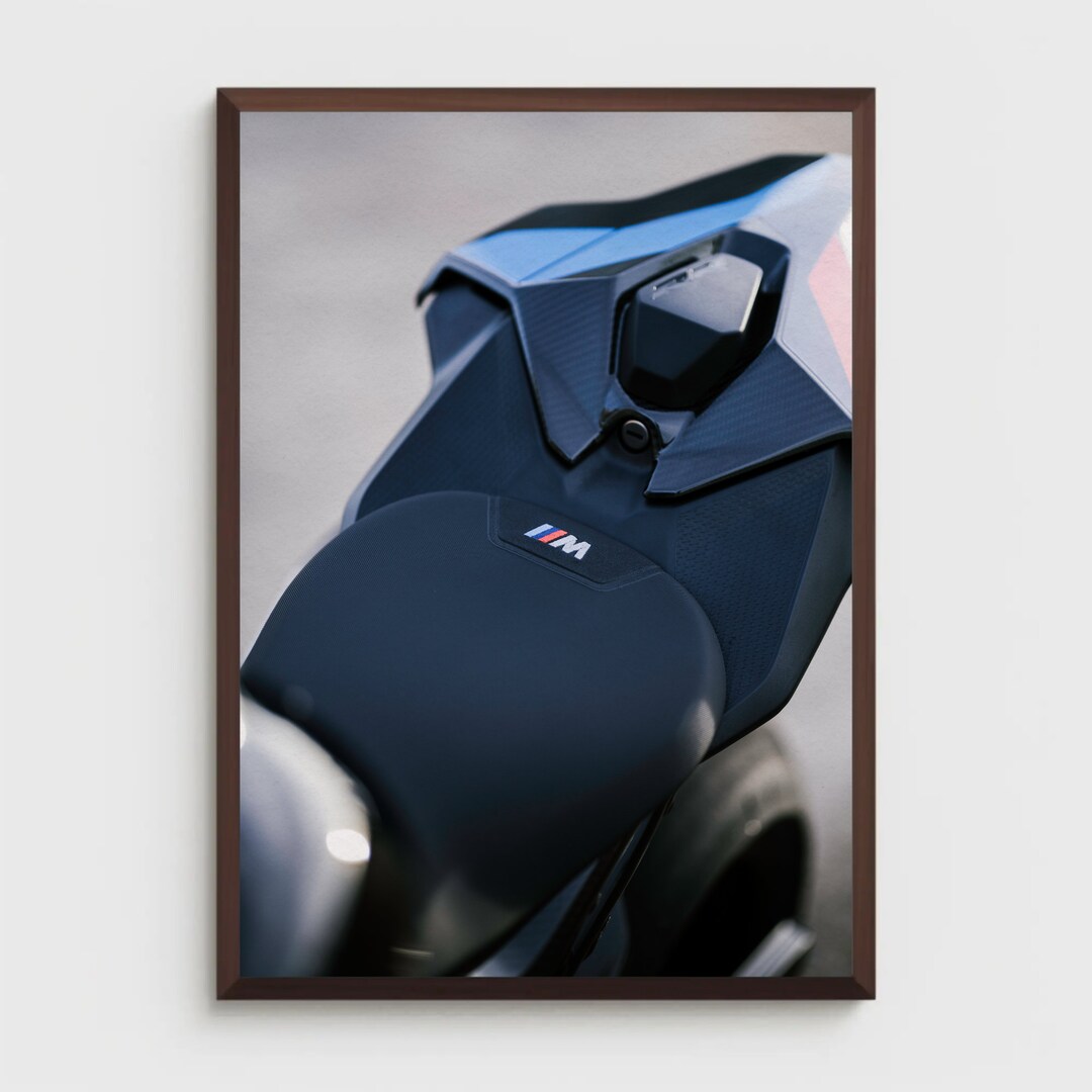 BMW M1000RR Motorcycle Poster - Etsy