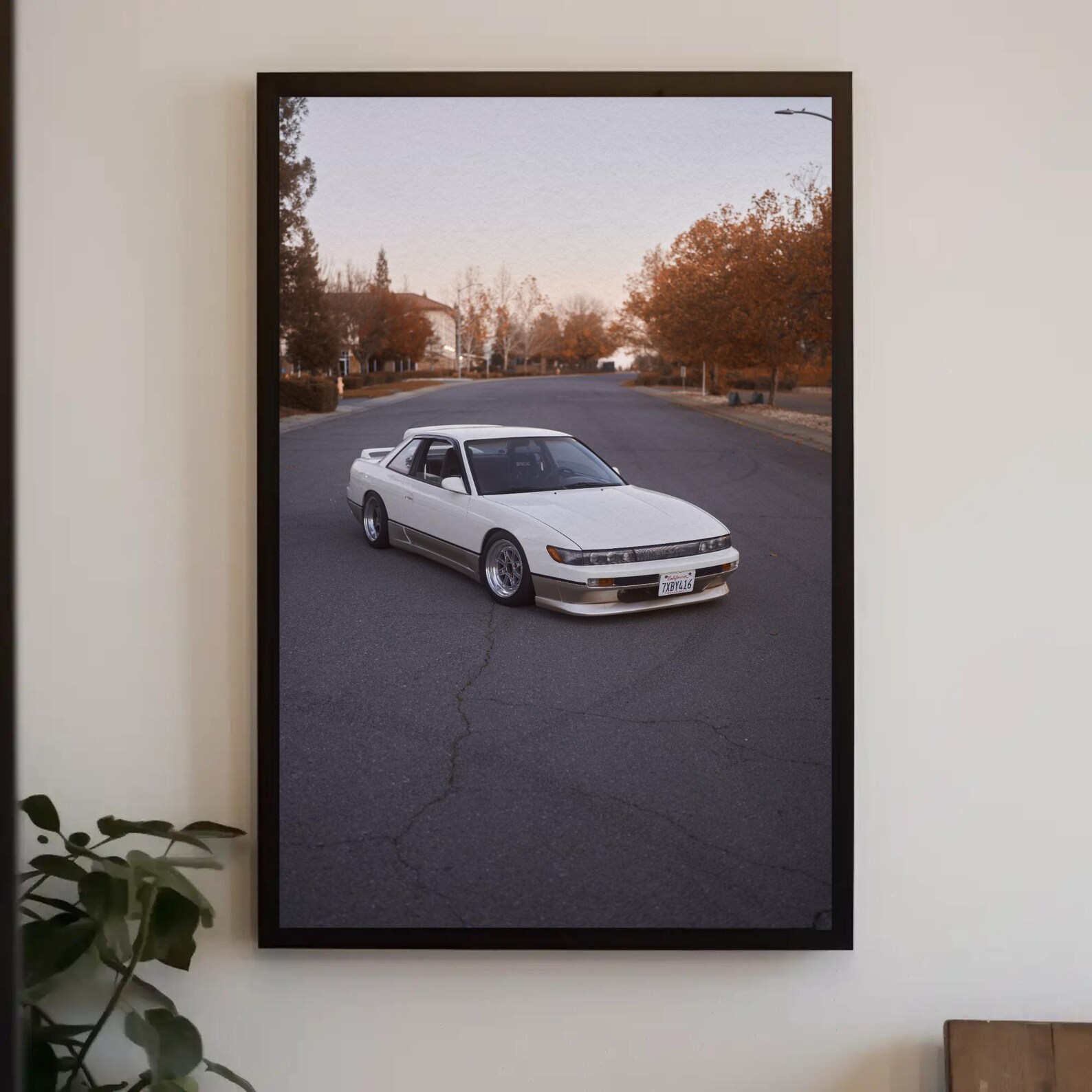 Nissan 240sx S13 Silvia Automotive Car Poster #007 - 8k+ Ultra ...