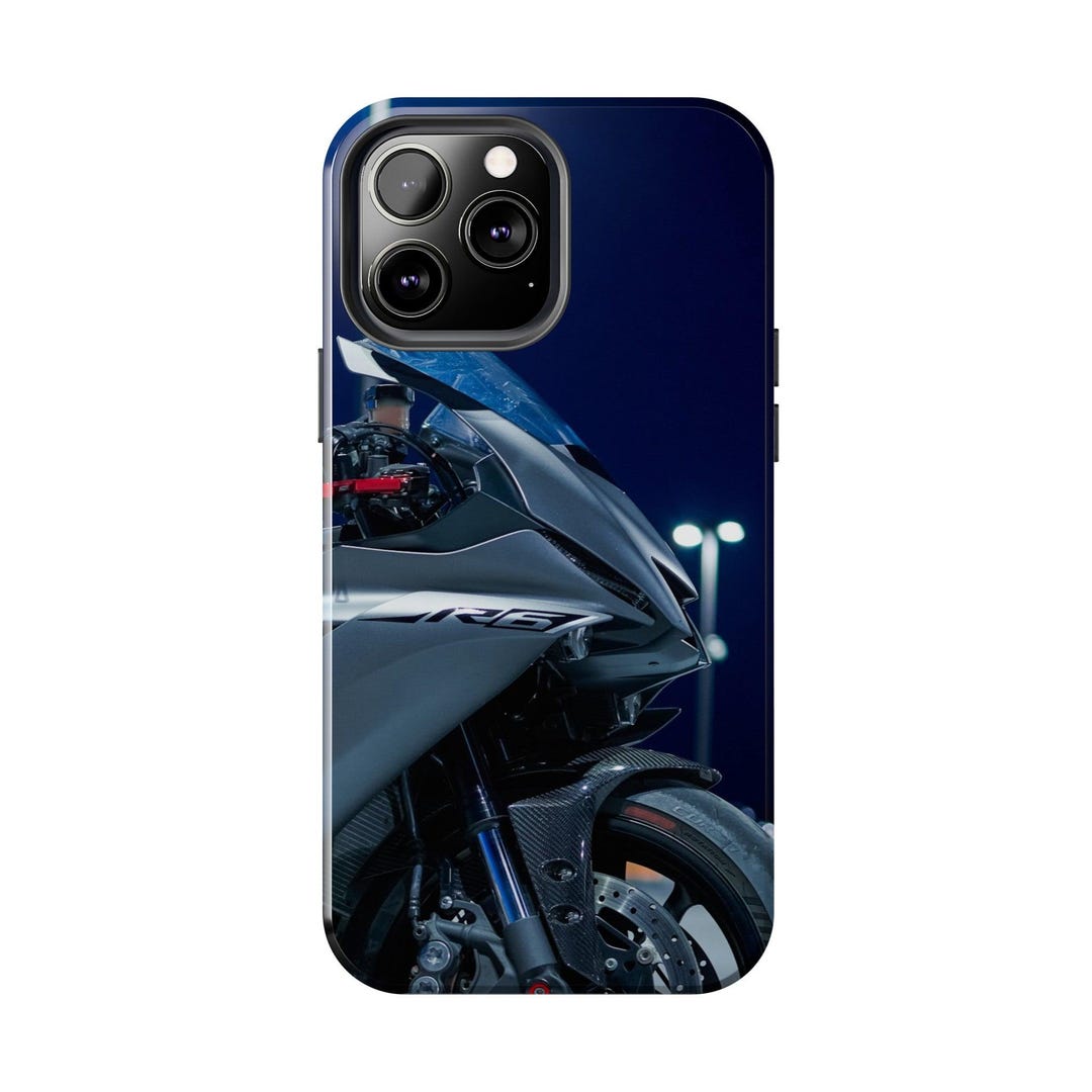 Yamaha R6 Motorcycle iPhone Case and Galaxy Phone Case - Durable and ...
