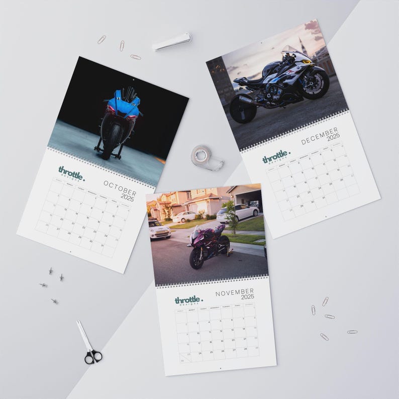 2025 Sportbike Motorcycle Calendar V1 - Ultra HD Resolution Images ...
