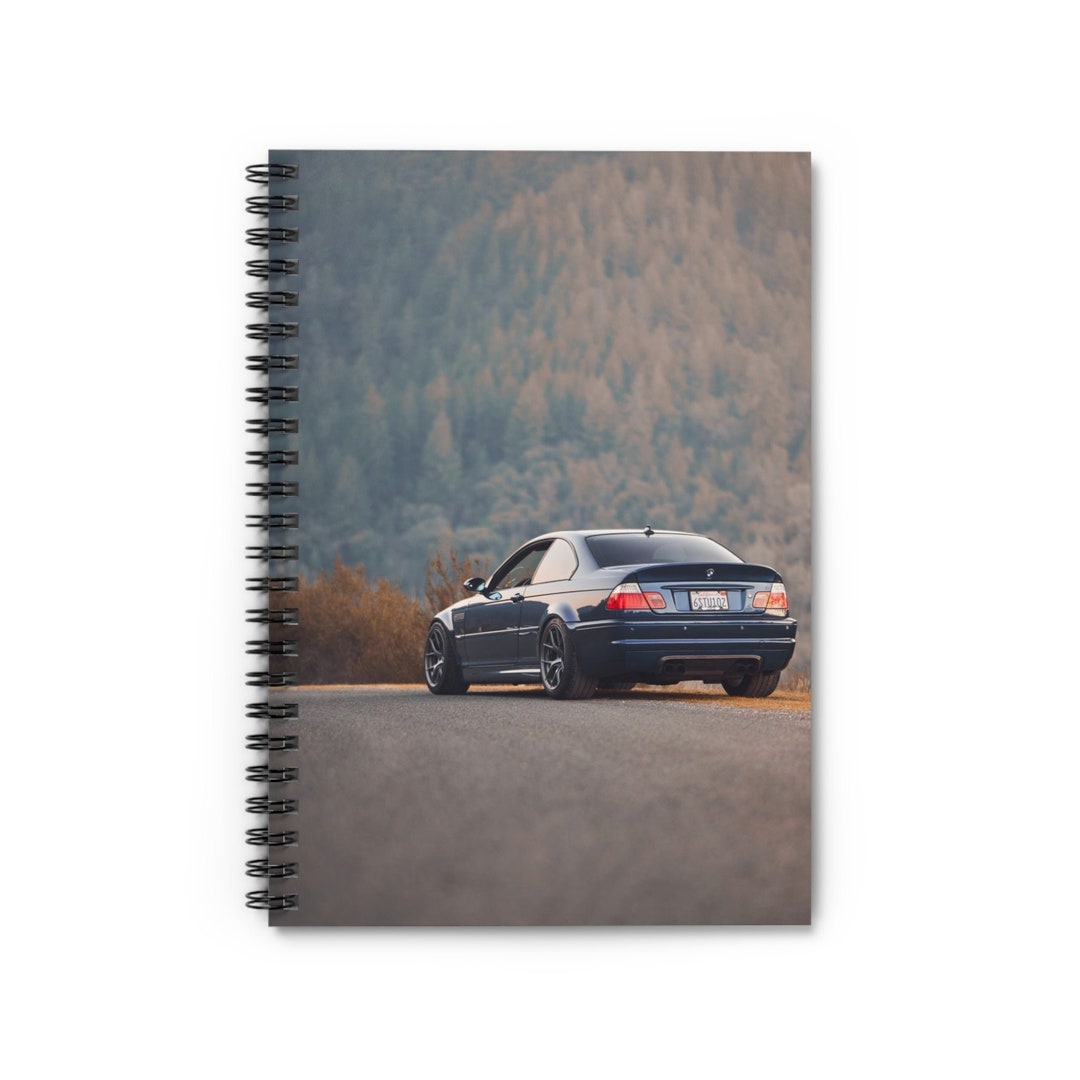 BMW E46 M3 Automotive Spiral Notebook - Etsy
