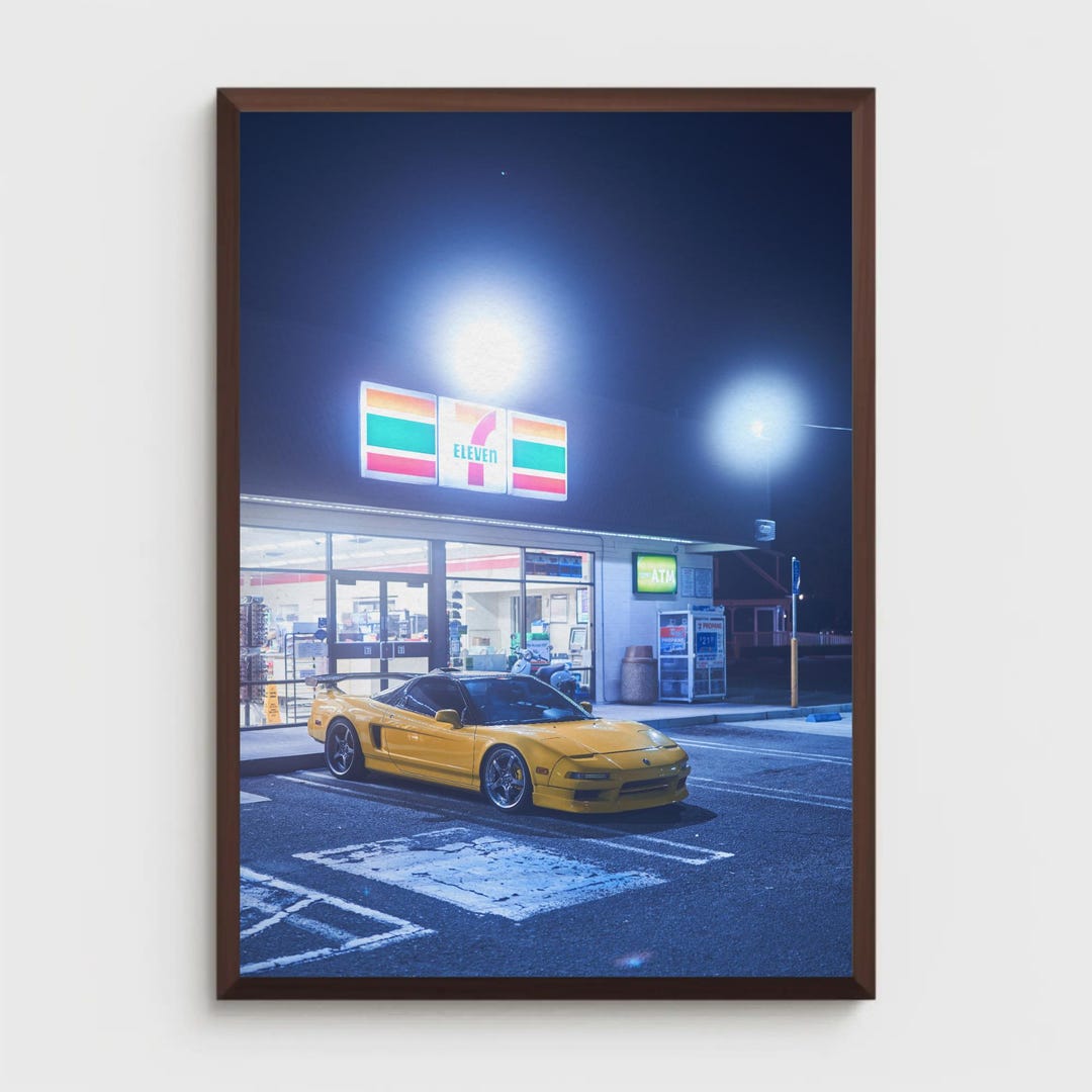 Acura NSX Automotive Car Poster #004 - 8k+ Ultra Resolution Wall Art ...