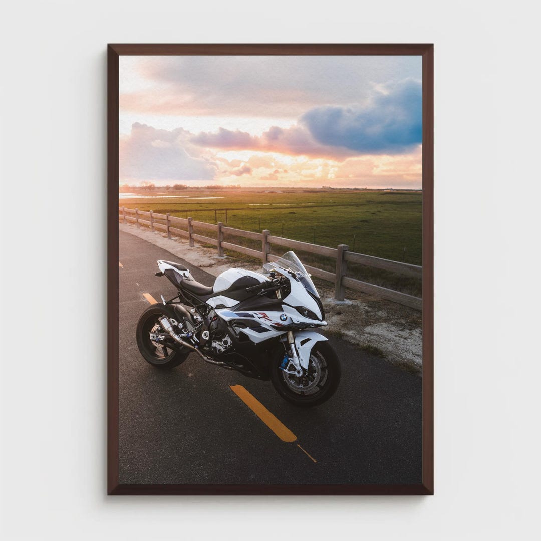 BMW S1000RR Motorcycle Poster 053 8k Ultra Resolution Wall Art Home ...