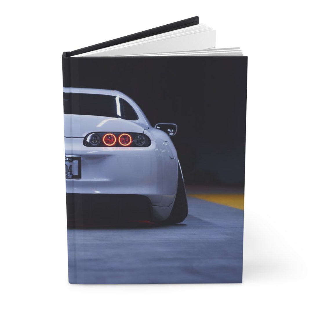 JDM Toyota Supra Automotive Car Hardcover Journal Notebook Matte High ...