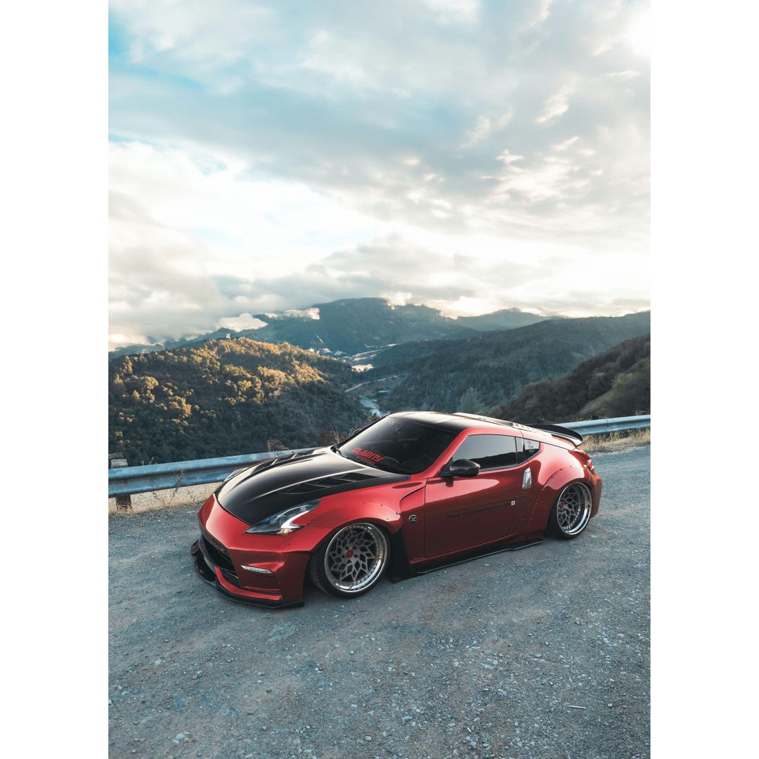 Nissan 370z Automotive Car Poster #014 - 8k+ Ultra Resolution Wall Art ...