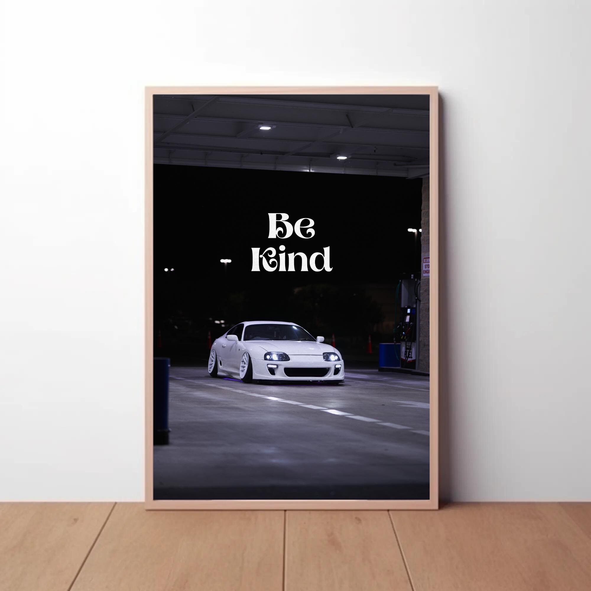 Motivational Poster Toyota Supra Mk4 Inspiring Text #011 - Etsy