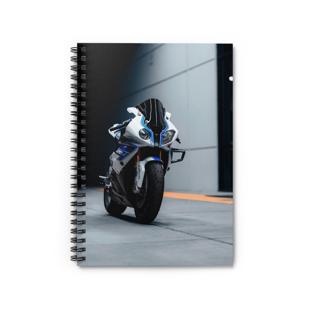 BMW S1000RR HP4 Motorcycle Spiral Notebook - Etsy