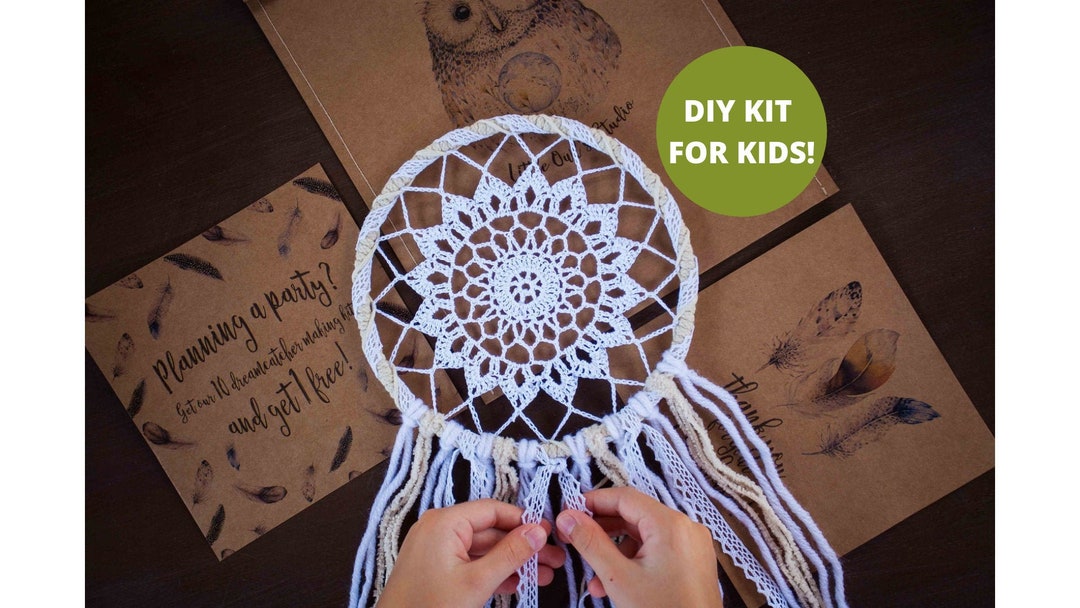 Easy Craft Kit, Dream Catcher Supplies, Fun Crafts for Kids, Birthday ...