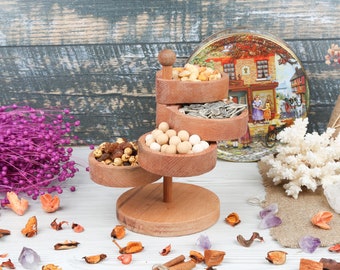 Wood Nut Box - Etsy