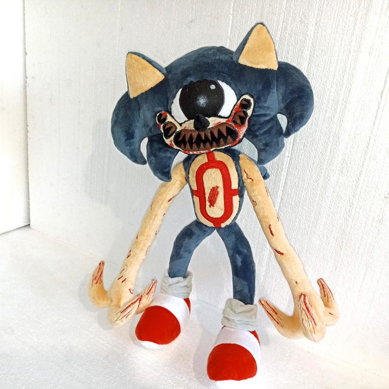 Sonic Exe Plush - Etsy