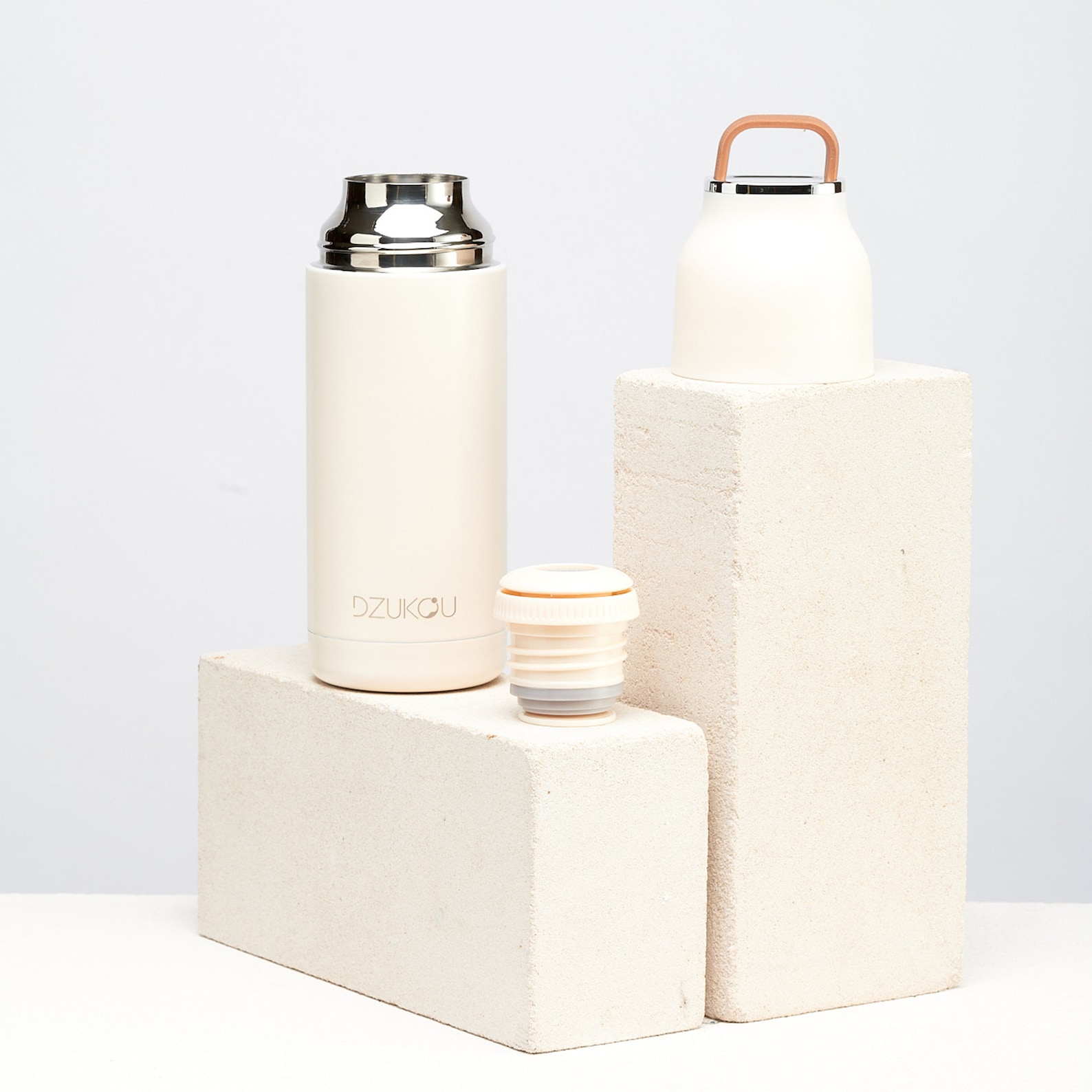 Stainless Steel Thermos Flask Beige Bottle 350 Ml - Etsy