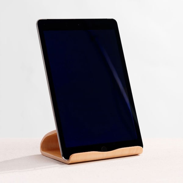 Wooden iPad Stand - Etsy