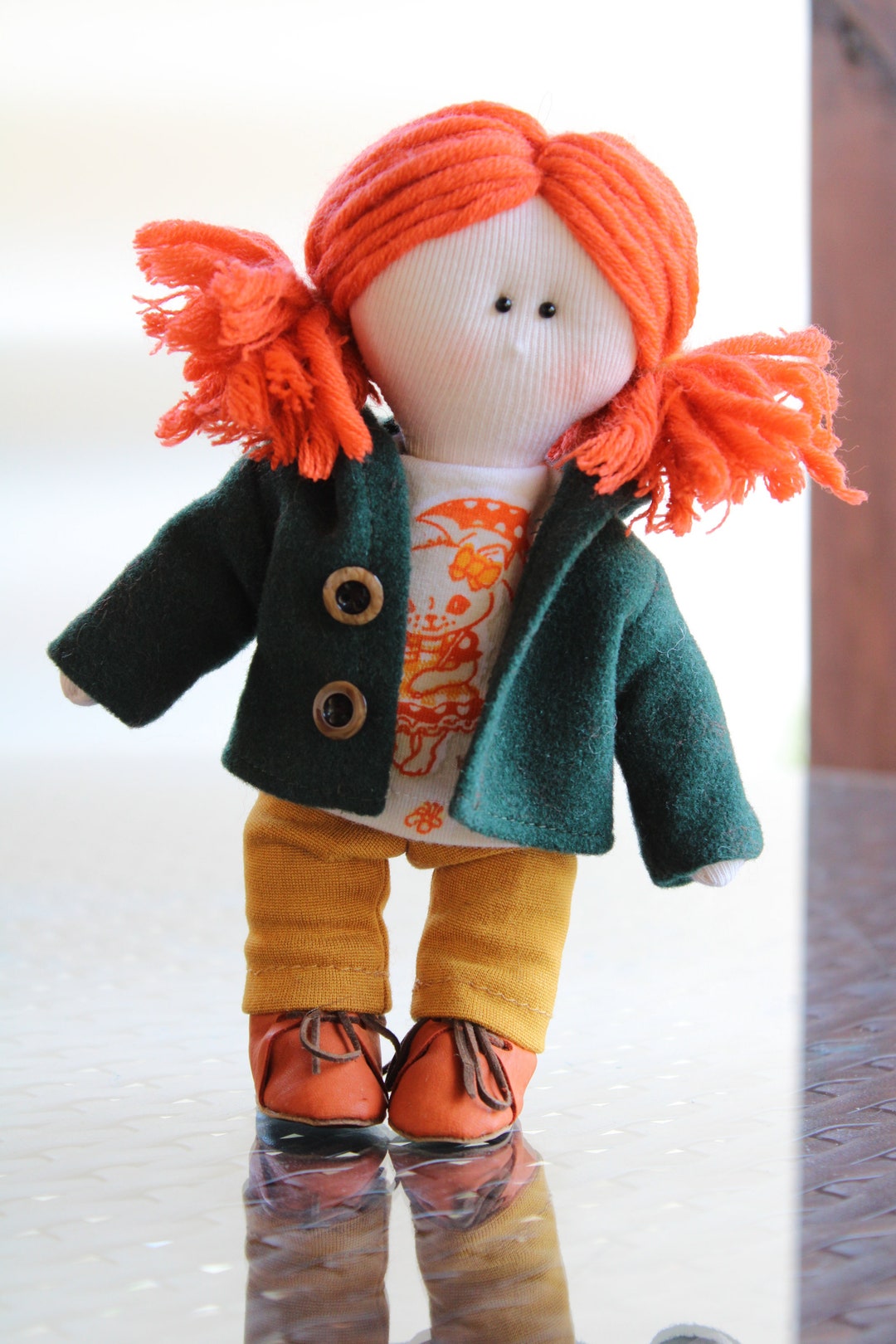 Textile Doll, Rag Doll - Etsy