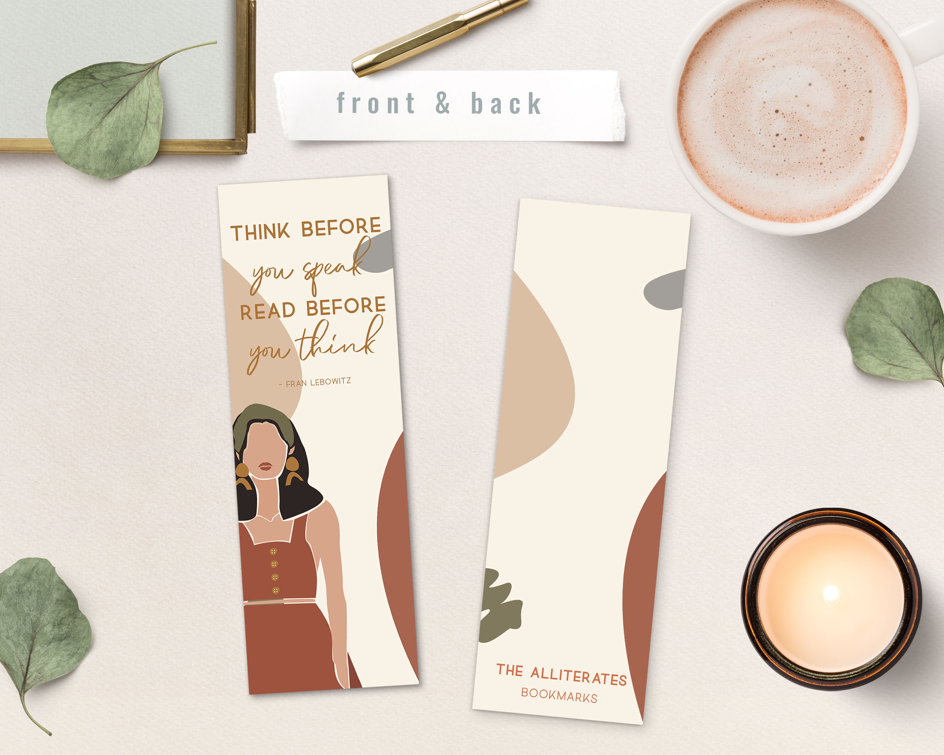 Feminist Bookmarks Set of 4 - Etsy