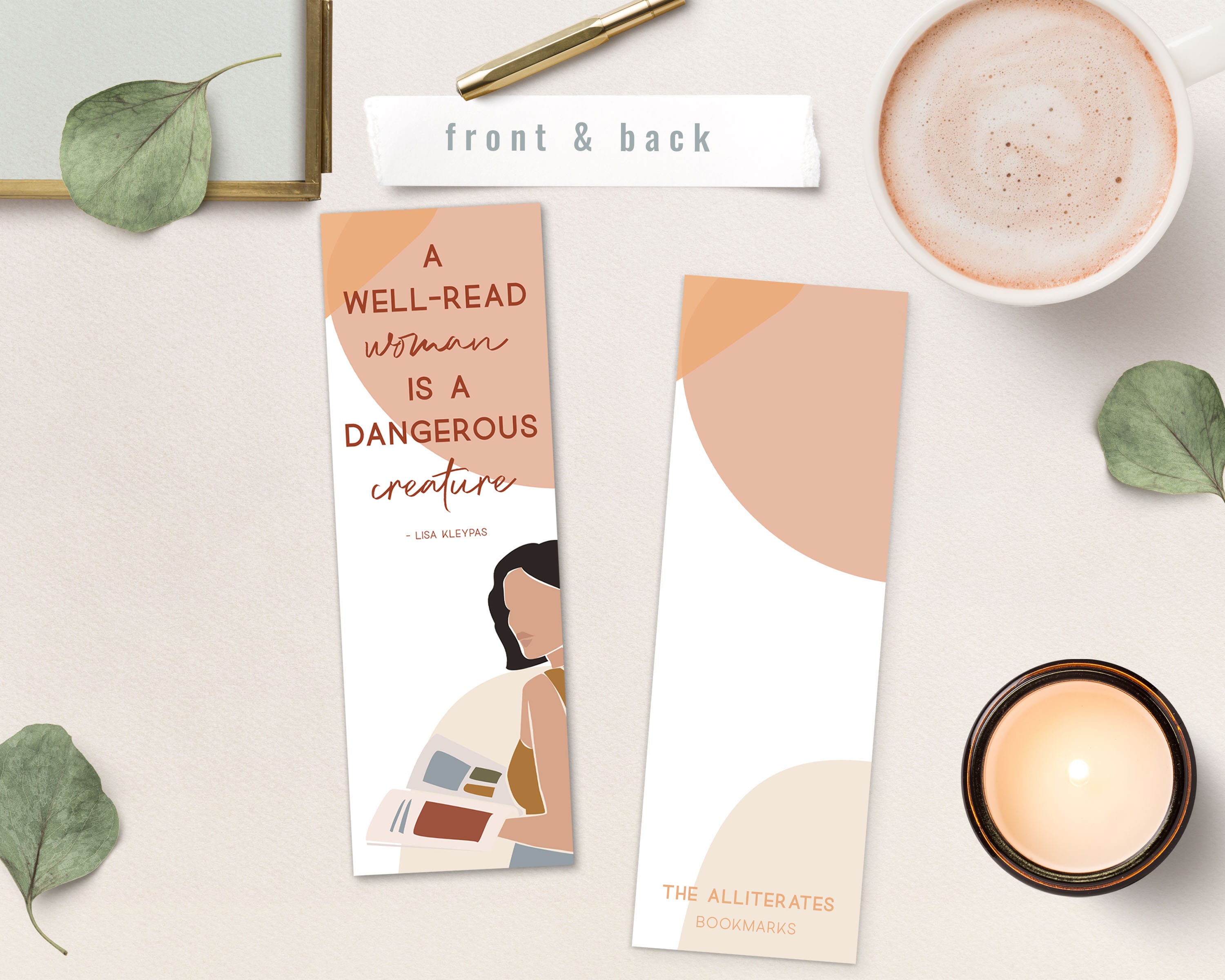 Feminist Bookmarks Set of 4 - Etsy