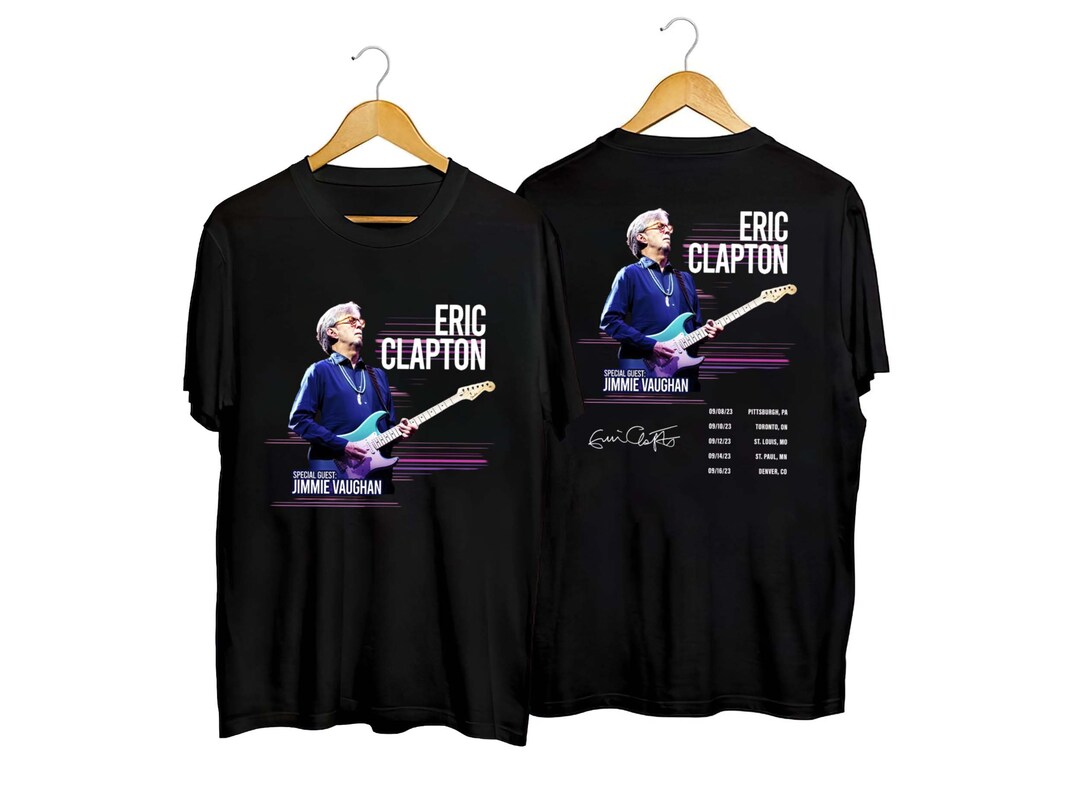 Eric Clapton 2023 PNG, World Music Tour 2023 PNG, Digital Download ...