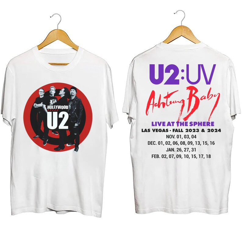U2 Music Band PNG, Double Side PNG, Achtung Baby World Tour 2023 PNG, Digital Download - Etsy