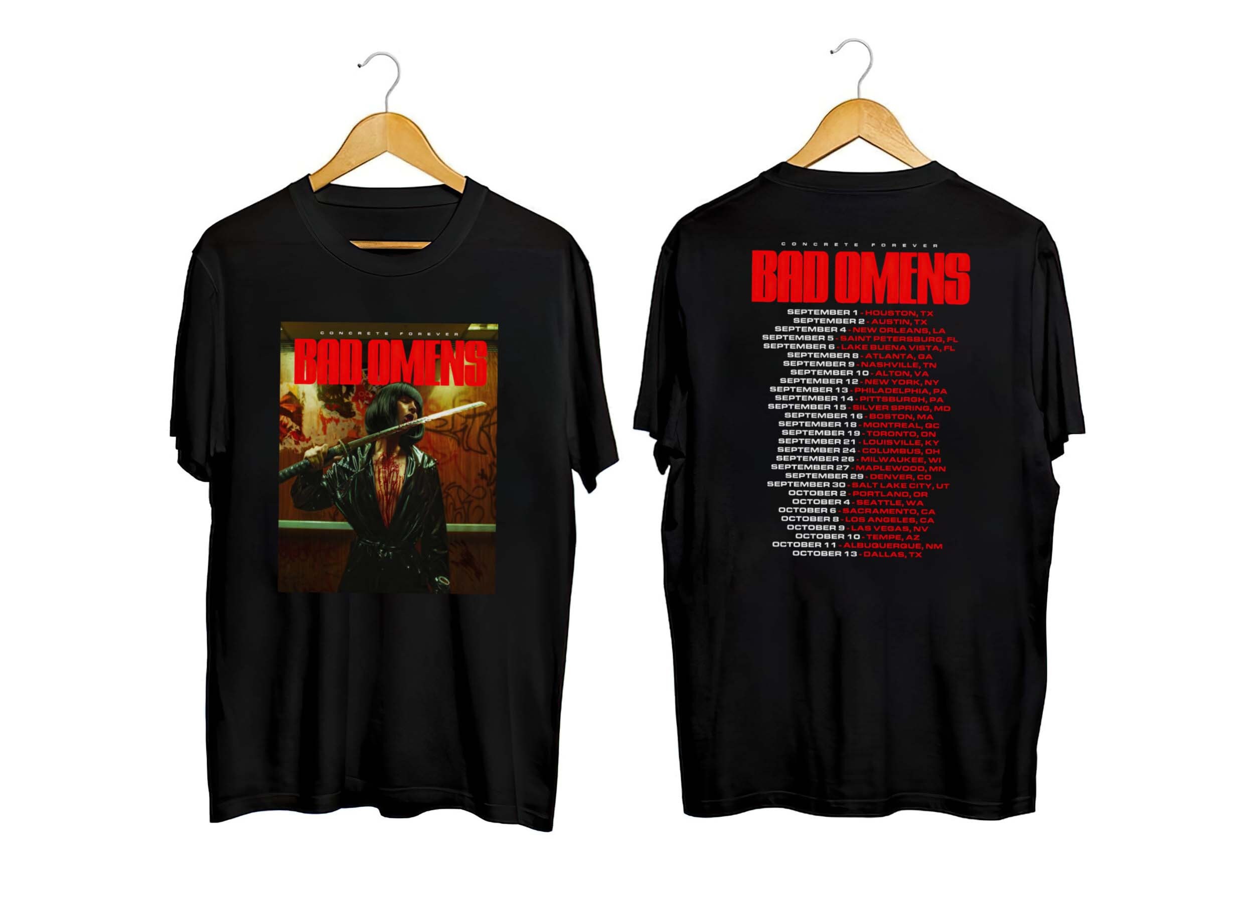 Bad Omens Concrete Forever Tour 2023 PNG Digital Download - Etsy