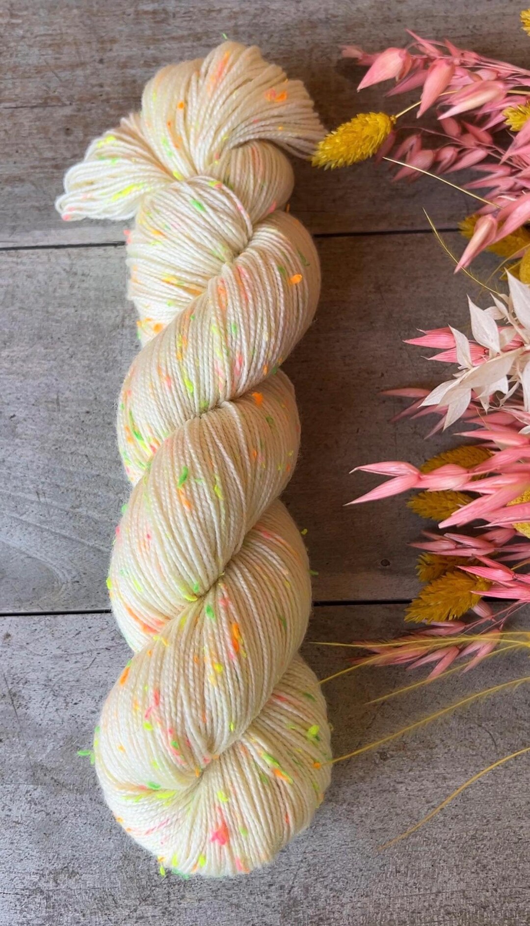 NEON NEP Donegal Merino Superwash Fingering Wool Natural Color - Etsy