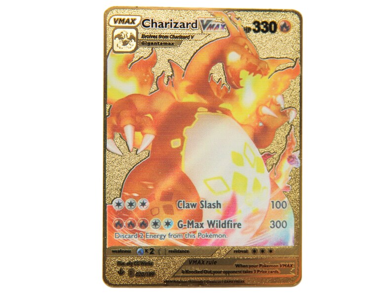 Pokemon Charizard VMAX Champion's Path Hyper Rare 74/73 | Etsy