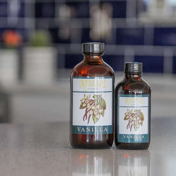 Vanilla Extract Labels - Etsy